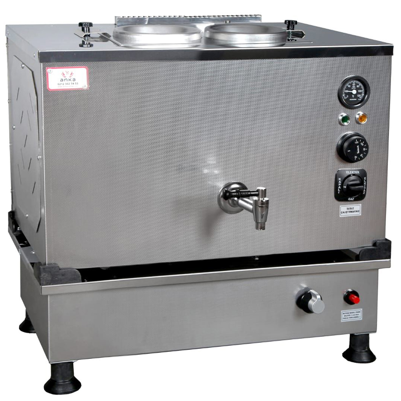 Anka Pro Kompak Fully Automatic Tea Boiler, 2 Teapots, 20 Liters, Inox ...