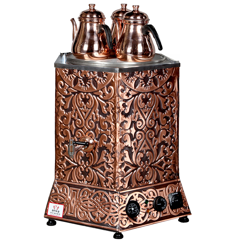 Anka Pro Max Electric Tea Maker, 3 Teapots, 35 Liter, Copper Price