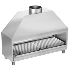 Anka Stainless Closed Grill, 175x60x120 cm, Inox Price