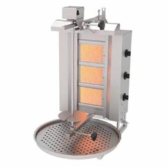 Atalay 3 Burner Gas Döner Machine, Top Motorized, ADG-3U Price