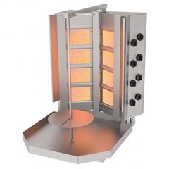 Atalay 8 Burner V Type Gas Döner Machine, ADG-8S Price