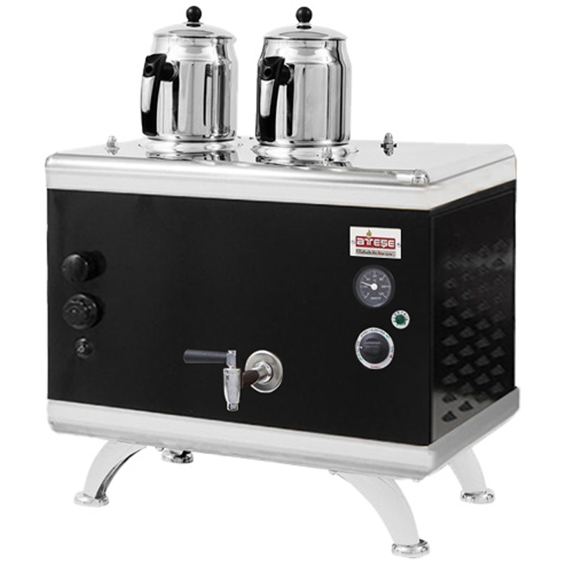 Ateşe Gold Compact Analog Tea Kettle, Static Painted, Gas Electric, 2 ...