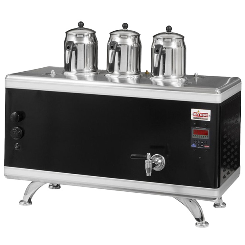Ateşe Titanium Smart Digital Tea Boiler, Static Painted, Gas Electric ...