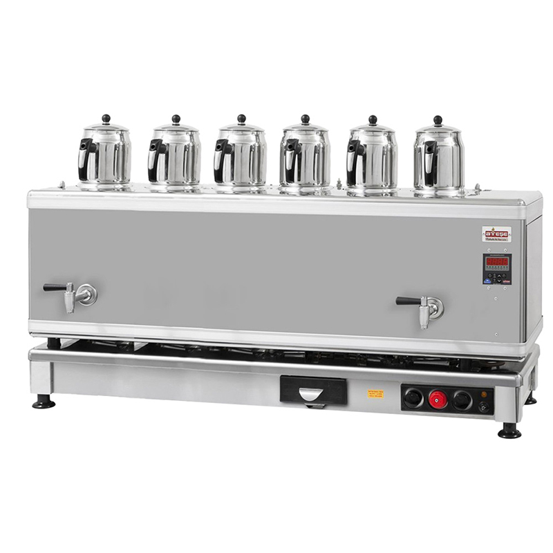 Ateşe Titanium Smart Digital Tea Boiler, Static Painted, Gas Electric ...