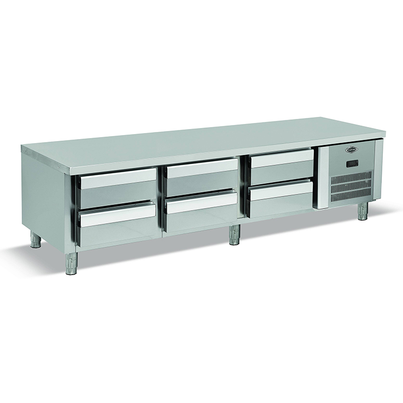Empero EMP.200.70.01-S Undercounter Refrigerator, 6 Drawers Price
