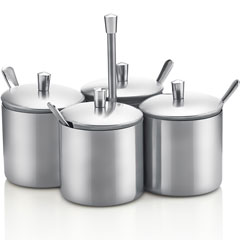 Groovy 4-piece Spice Rack Set, Matte Price
