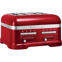 Price of KitchenAid Artisan 4 Slice Bread Toaster, Candy Apple, 5KMT4205ECA