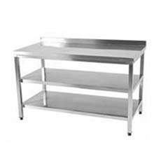 Workbench with Middle Shelf and Back 190x70 cm Price