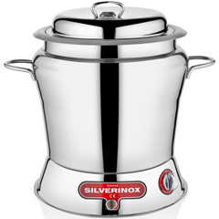 Silverinox Stainless Soup Kettle, 13 lt Price
