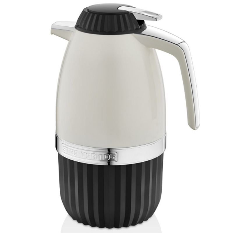 Star Termos Elegant Plus, Glass Thermos, 2 Lt, Black Price