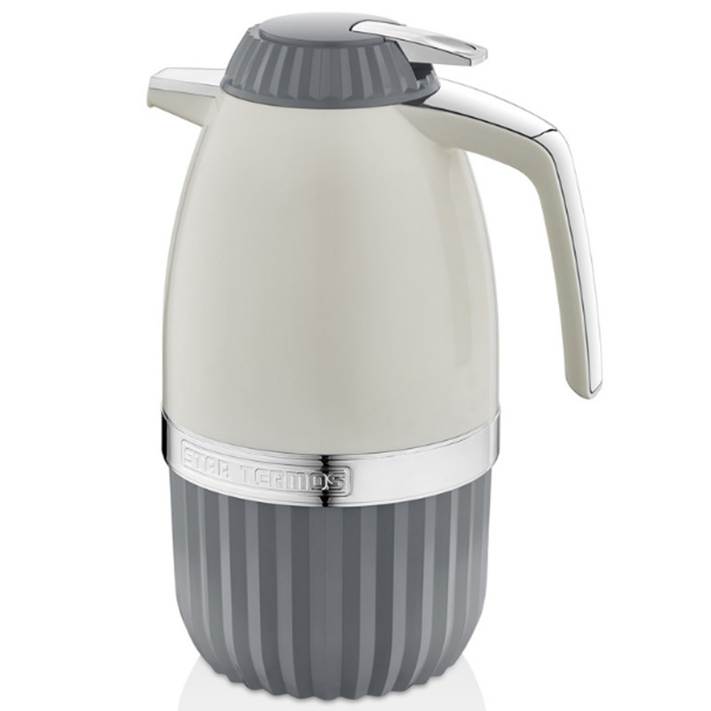 Star Termos Elegant Plus, Glass Thermos, 2 Lt, Gray Price