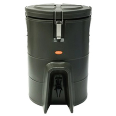 Tribeca RBC-33L Round Liquid Container, Stainless Steel Interior, 33 lt ...