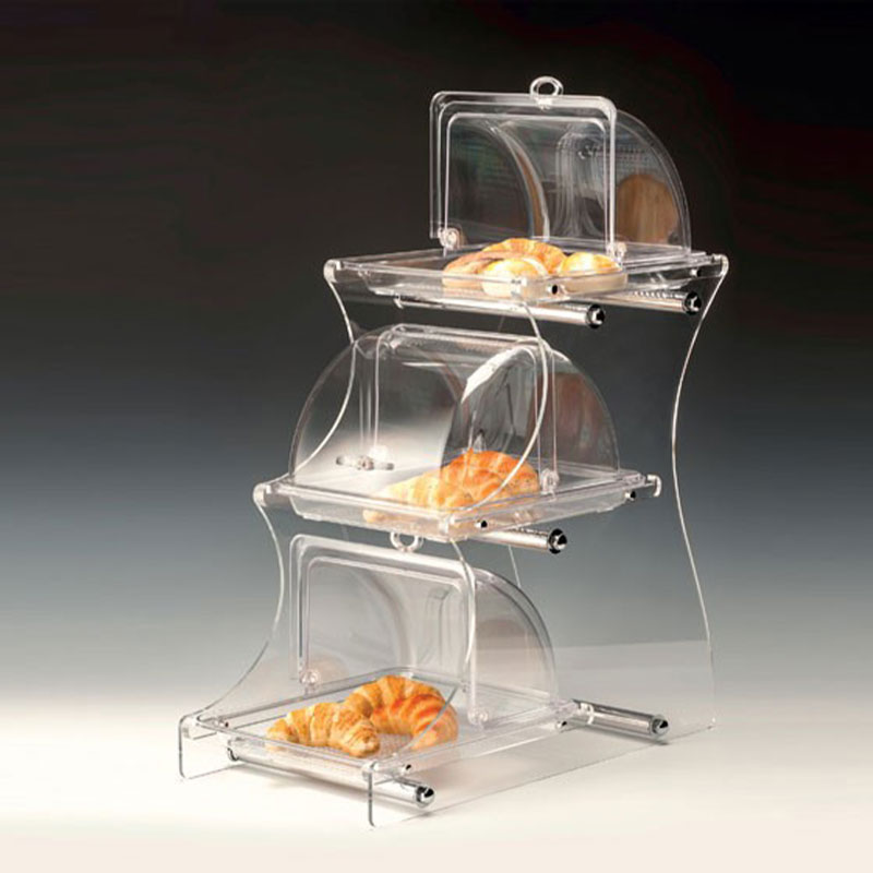 Zicco Polikarbon Fanuslu Teşhir Standı, 3 Katlı, 30x58x72 cm Fiyatı